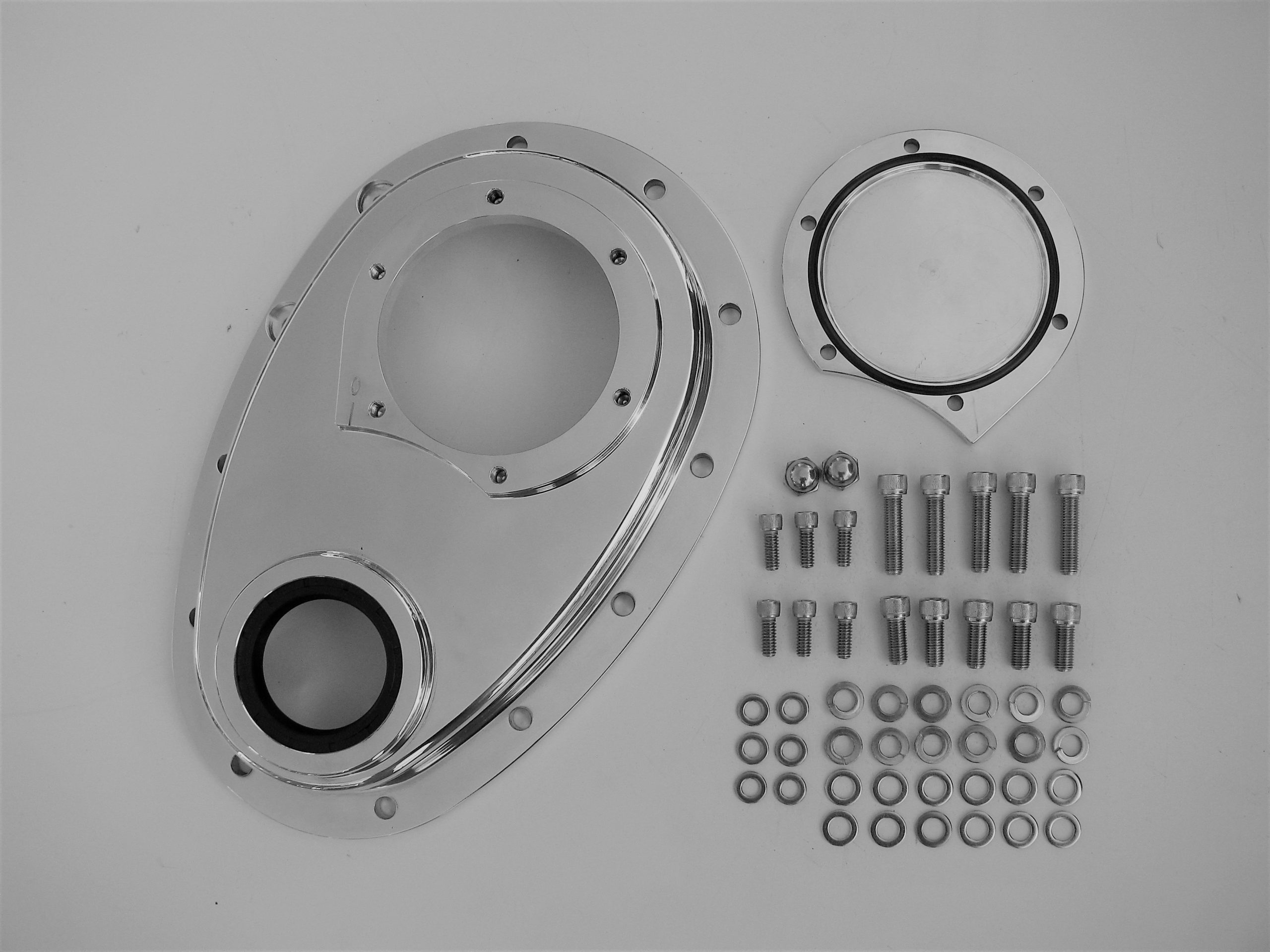 Timing Cover, Two Piece, Aluminum | Good Parts